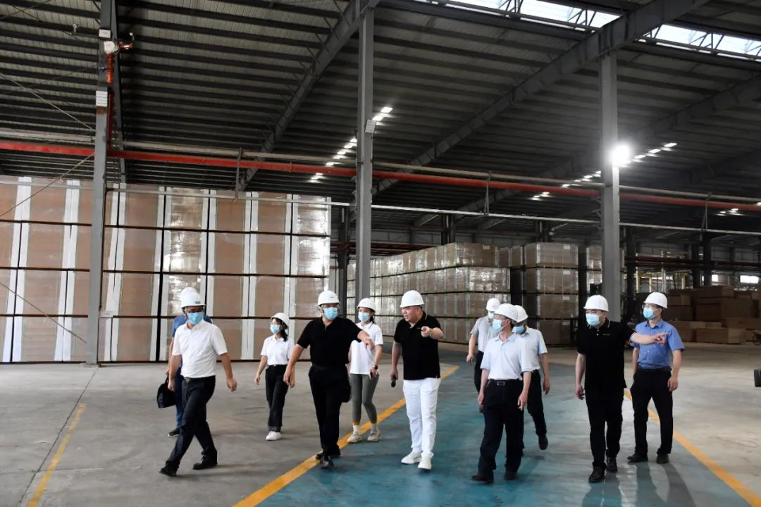 Chongzuo City Mayor Chi Wei and his delegation visited DekeK research guidance - 广西德科新材料集团有限公司